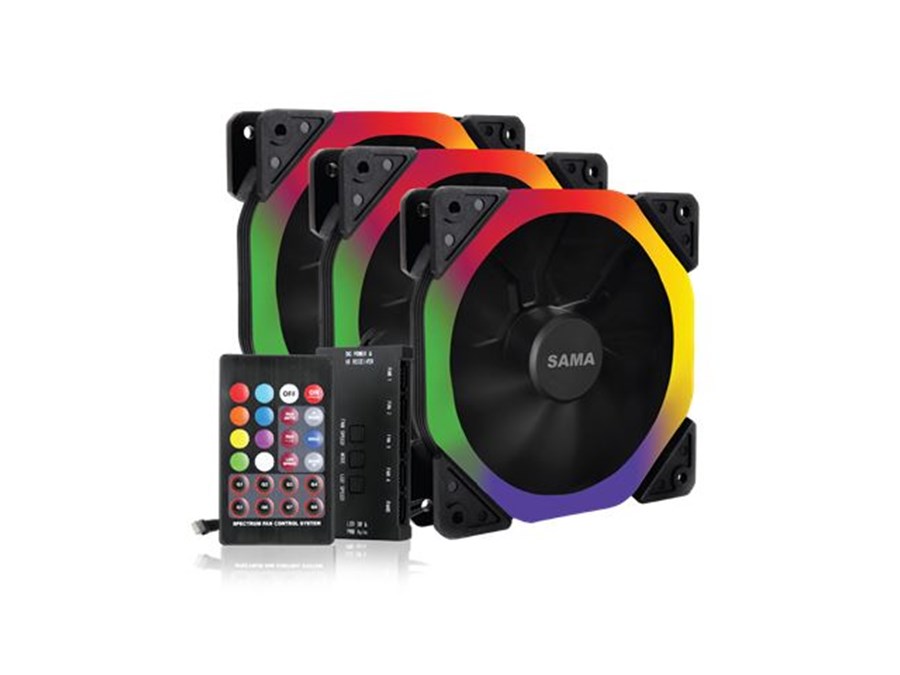 SAMA PC RGB RAINBOW SINGLE RING kit - HLADNJACI - PCC WebShop